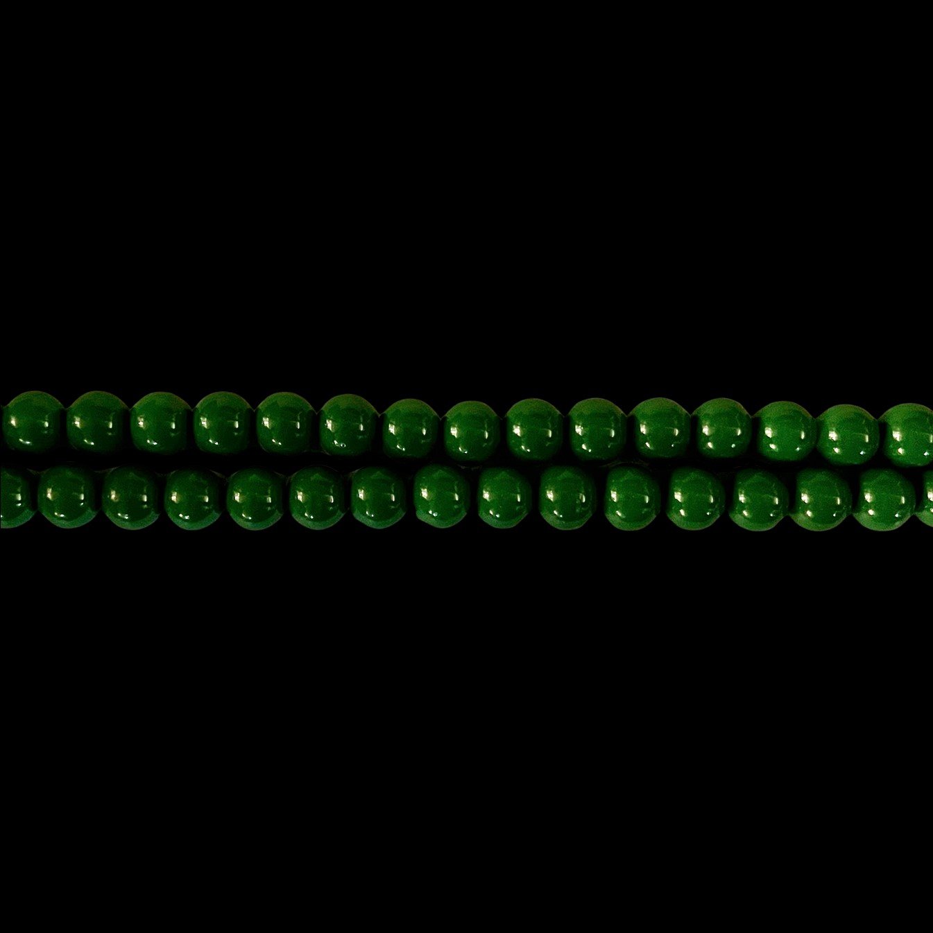 TIRAS DE PERLAS 6MM x 80CM – VERDE – Modalux